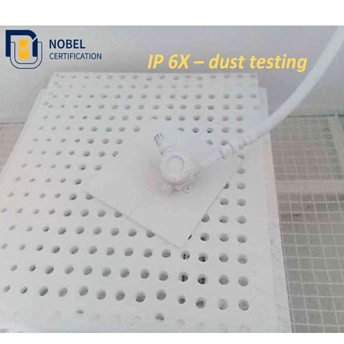 تست آی پی گرد و خاک برای دتکتور ضد انفجار